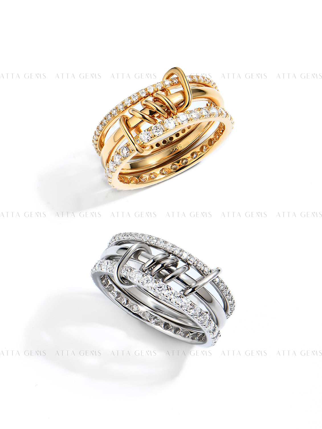 Galaxy Multi-Band Ring – Atta Jewelry